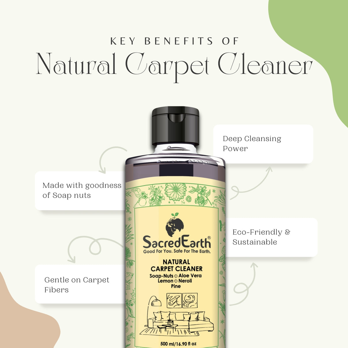 Natural Carpet Cleaner – SacredEarth