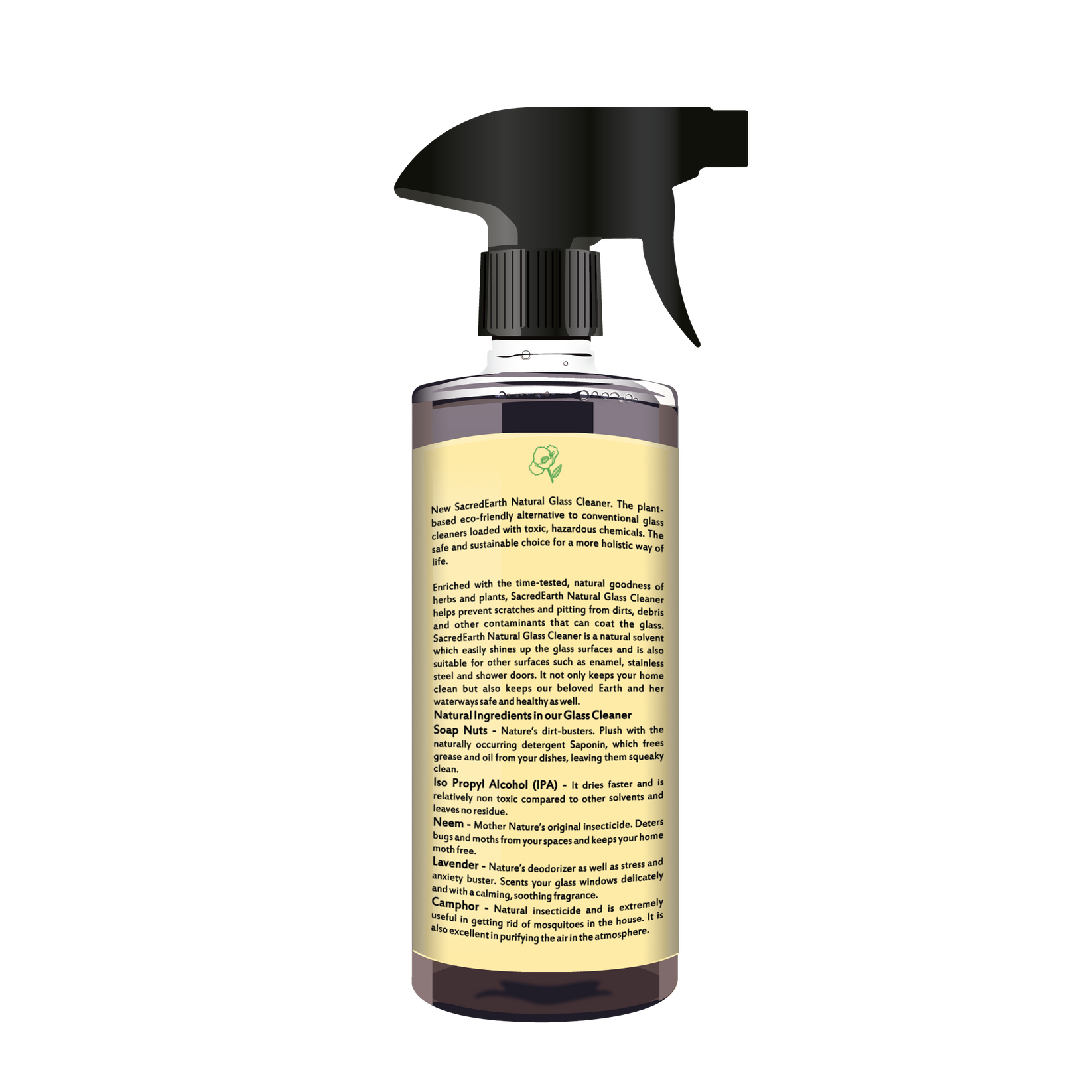 Natural Glass Cleaner – SacredEarth