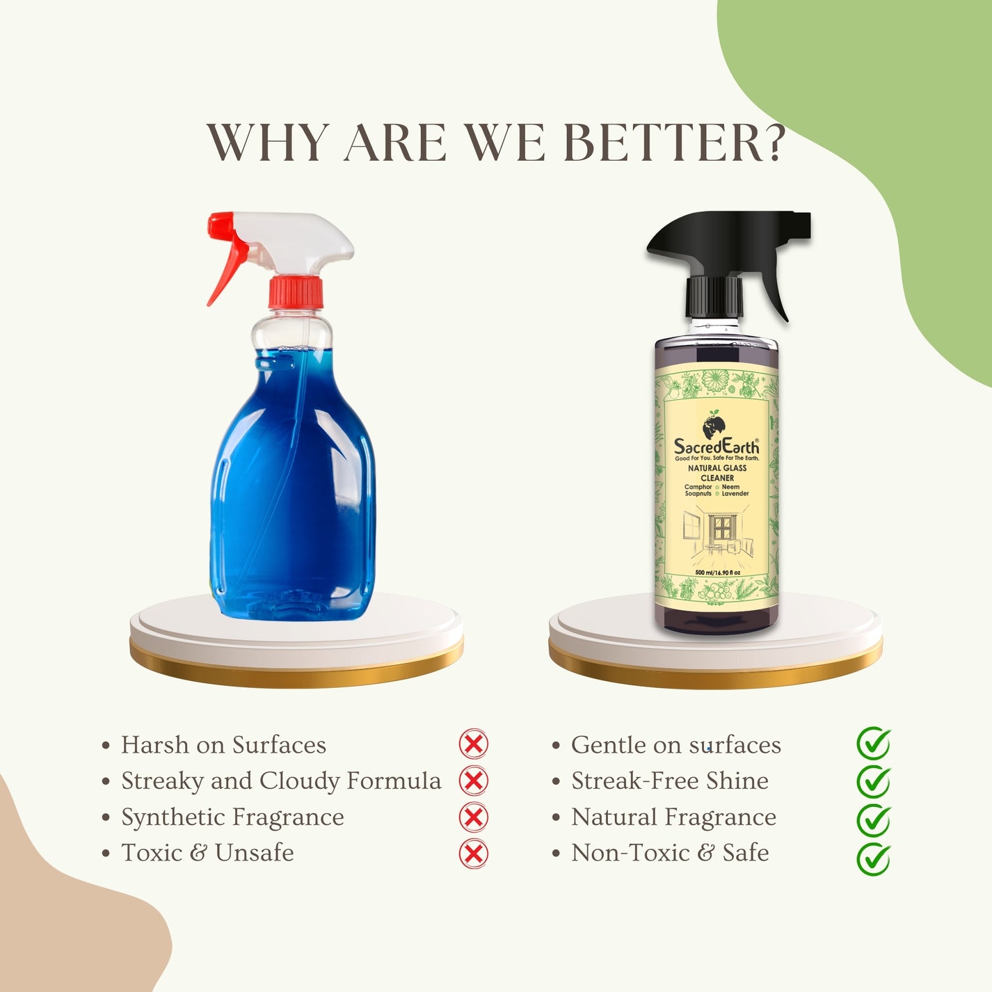 Natural Glass Cleaner – SacredEarth